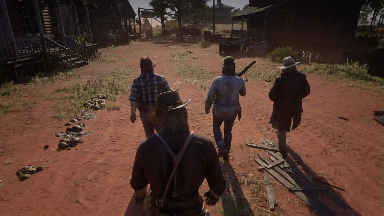 A Short Walk In A Pretty Town | Sean's Death RDR2 PS5 - YouTube