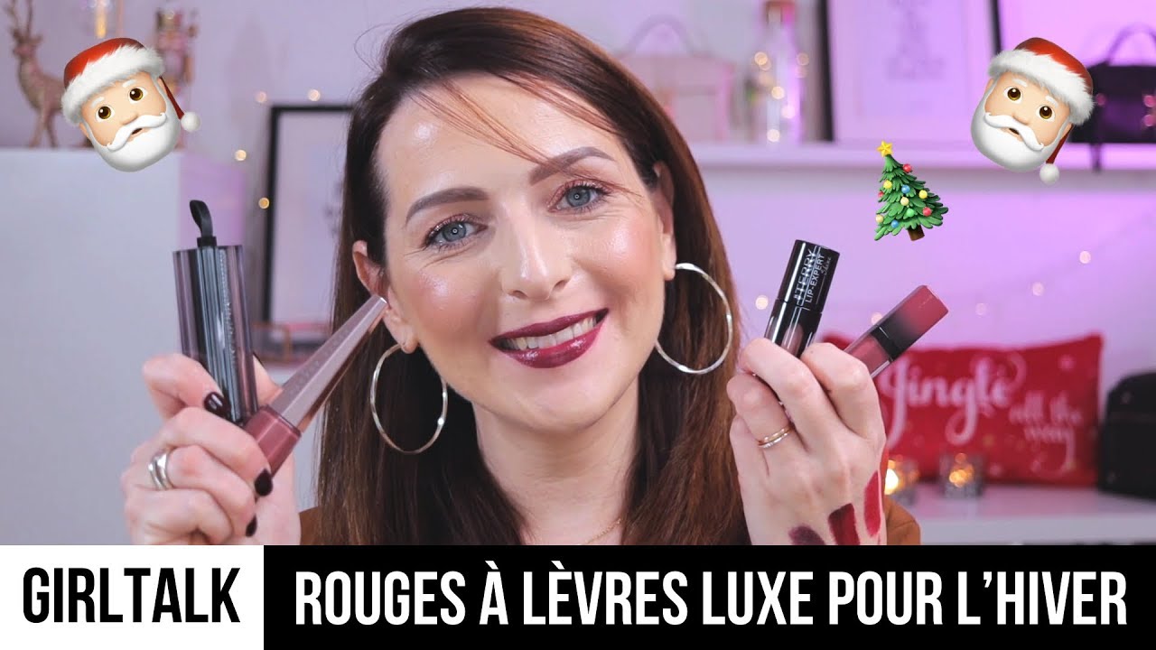 💄Mes Rouges à Lèvres Luxe préférés pour l'hiver 💄 - YouTube