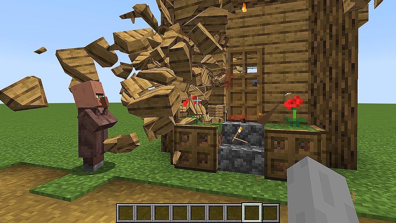 if minecraft was too realistic... - YouTube