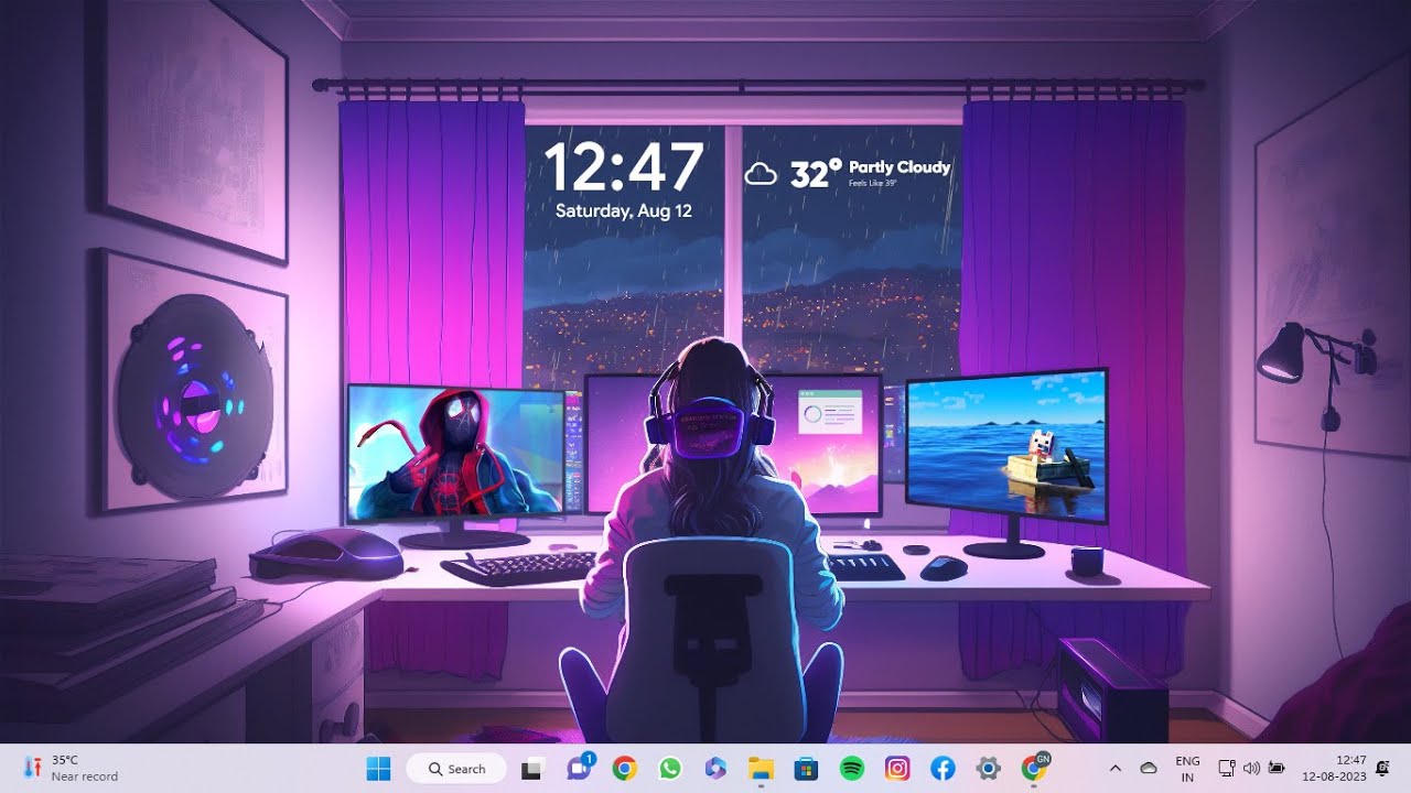 how to customize your pc in gaming theme - YouTube
