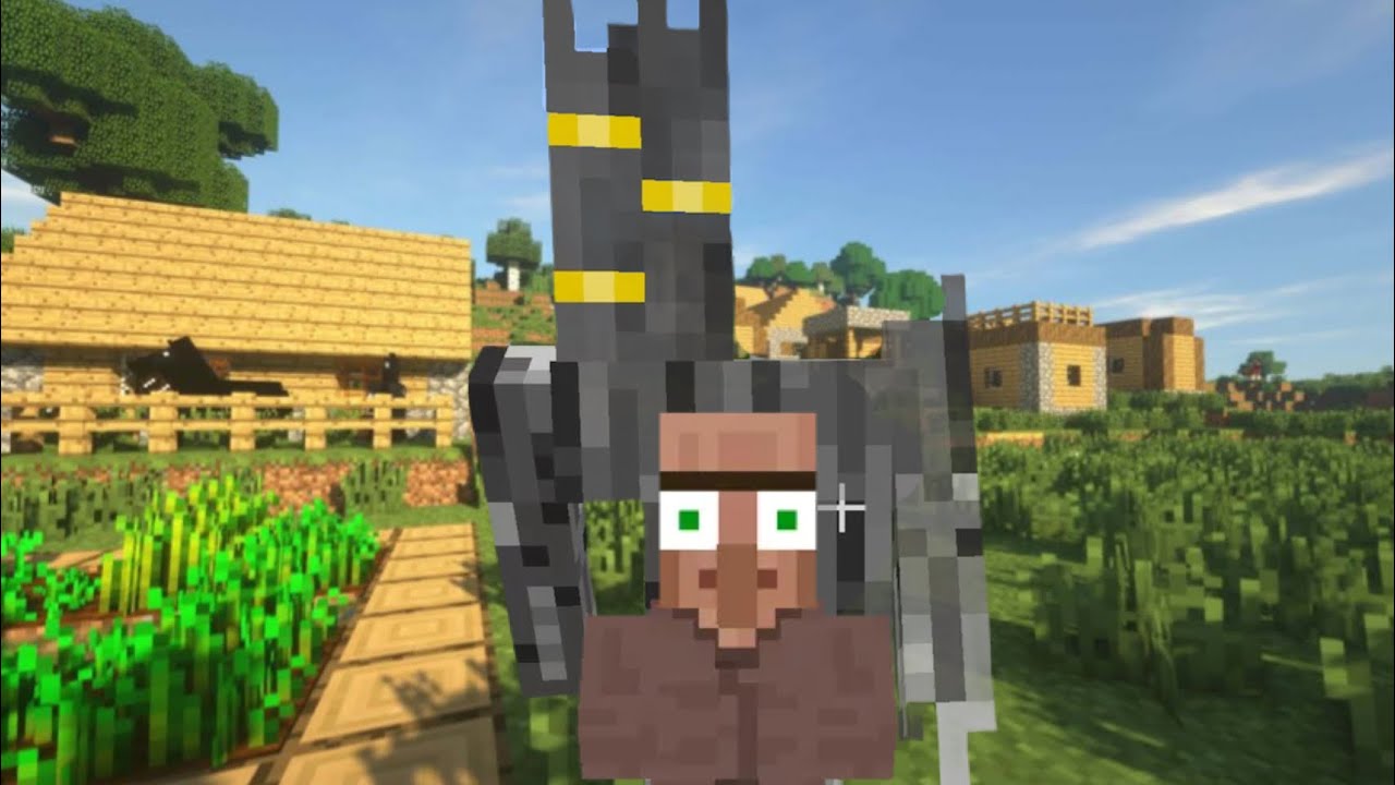 Villagers find creaking Minecraft 1.22 Update | Minecraft | - YouTube