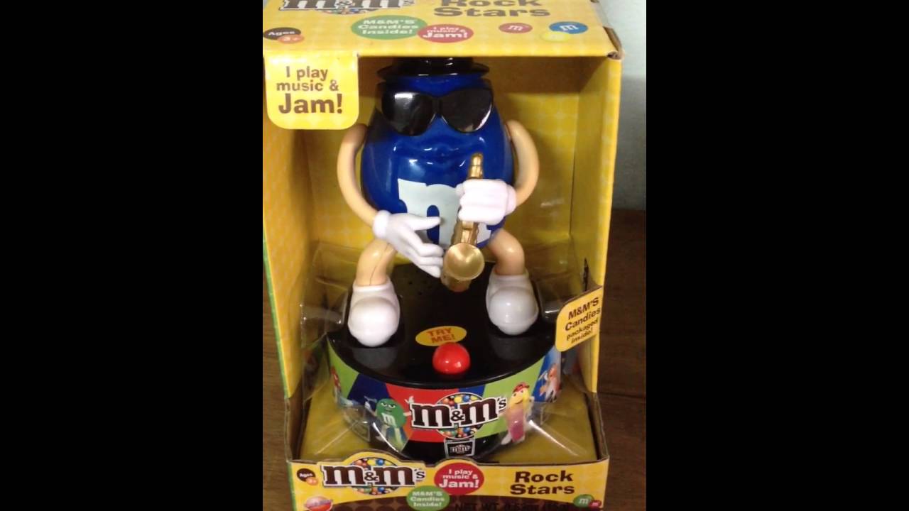 M&M's Rock Stars Blue play music - YouTube