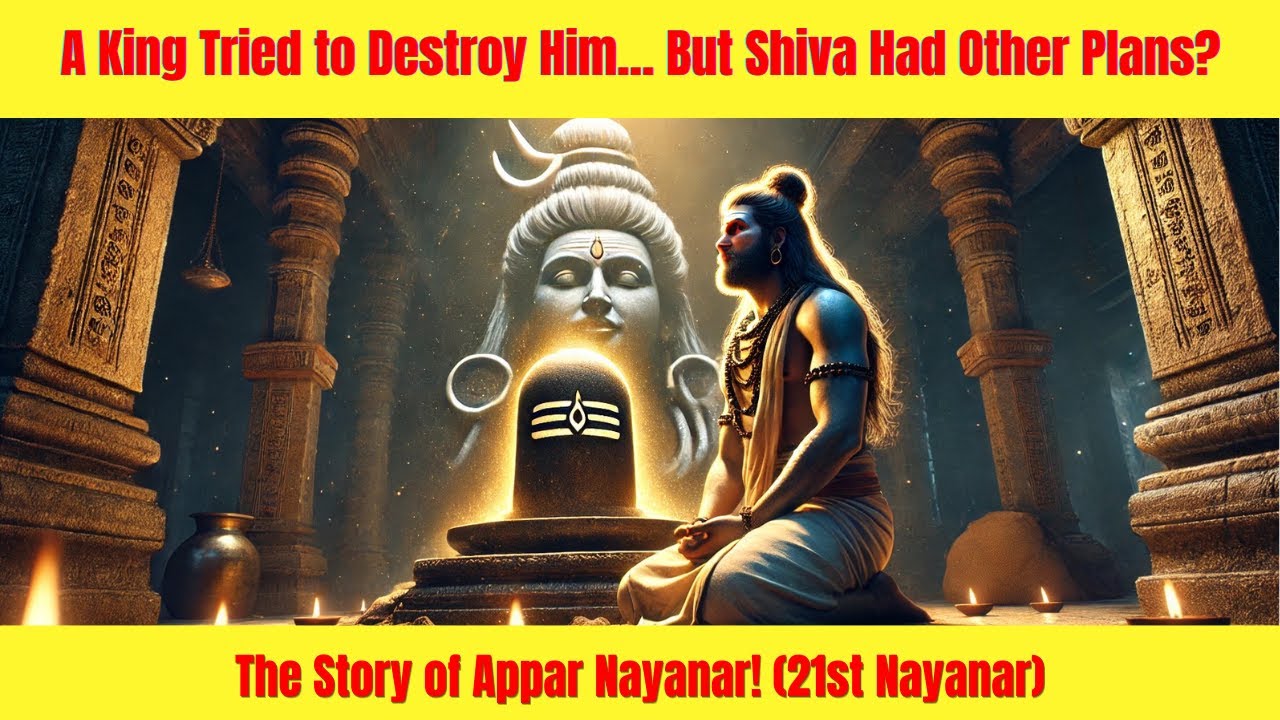 Appar Nayanar (21st Nayanar): The Saint Who Defied Death #ApparNayanar ...