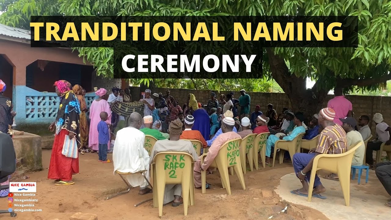 Traditional Naming Ceremony in The Gambia - YouTube
