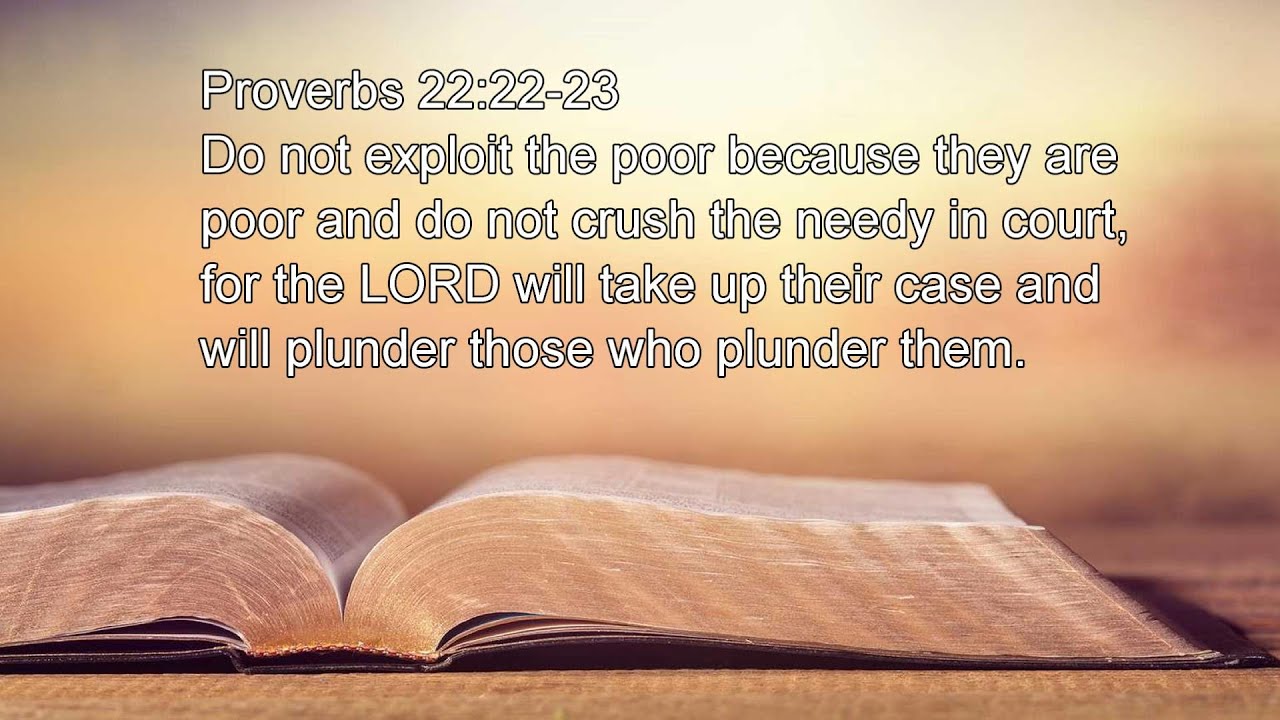 Proverbs 22:22 23 The Voice of the Lord February 18 2023 by Pastor Teck ...