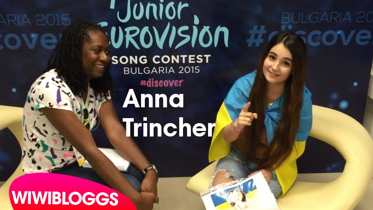 Interview: Anna Trincher (Ukraine) @ Junior Eurovision 2015 second ...