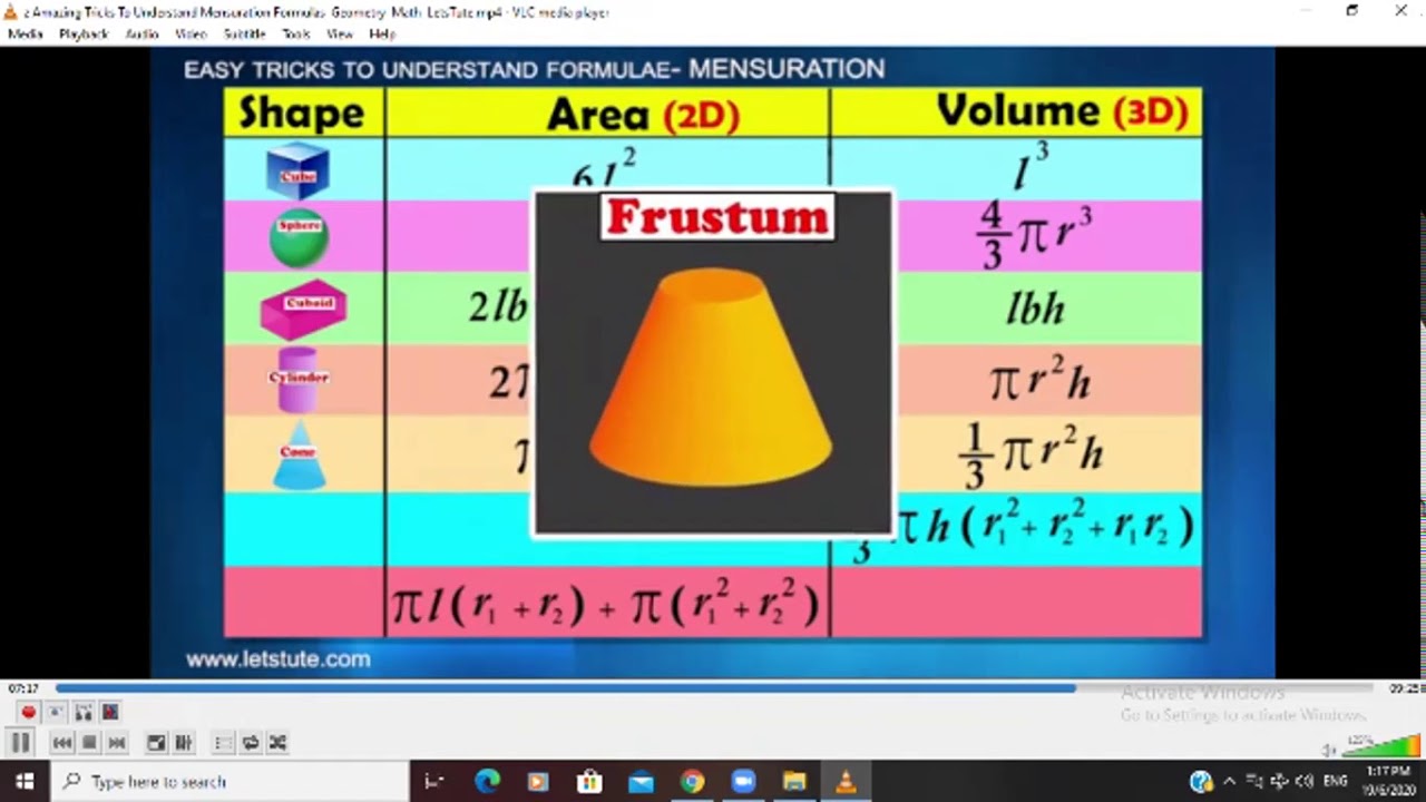 SOLVED EXAMPLES OF SOLID OBJECT - YouTube