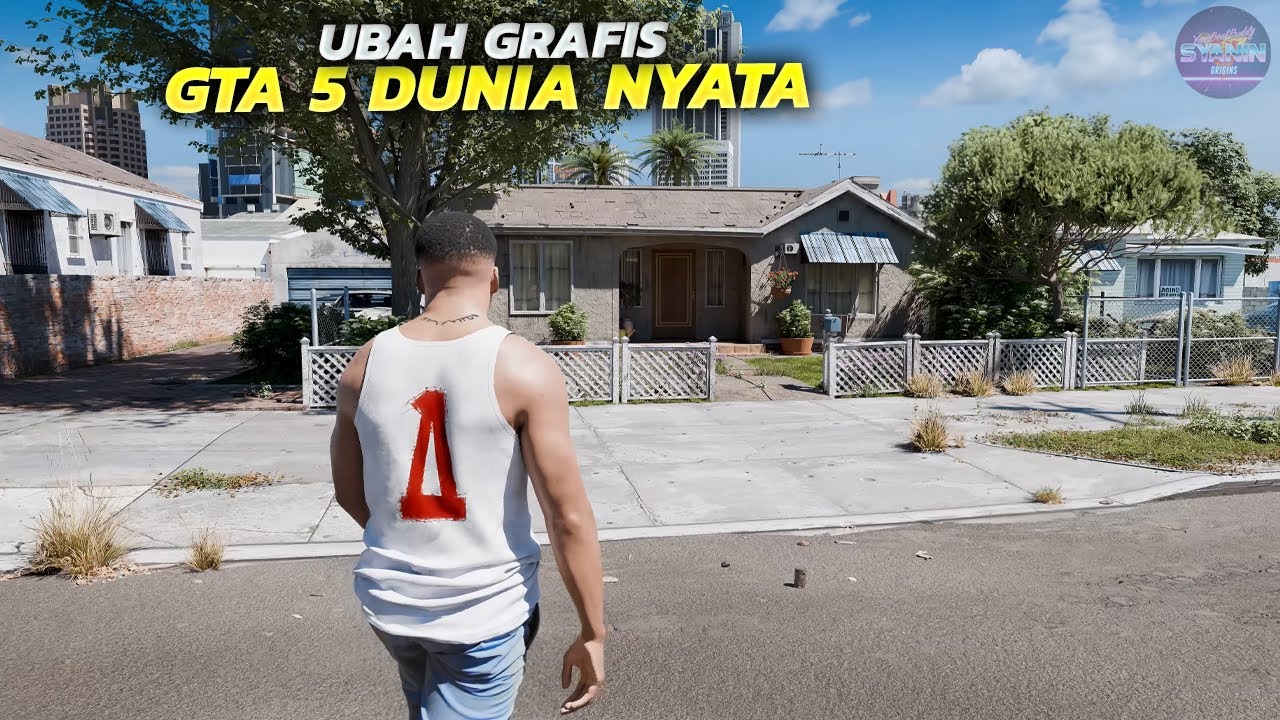 Gw Remake GTA 5 Jadi Grafis Realistis Dunia Nyata, Tapi Stabil - YouTube