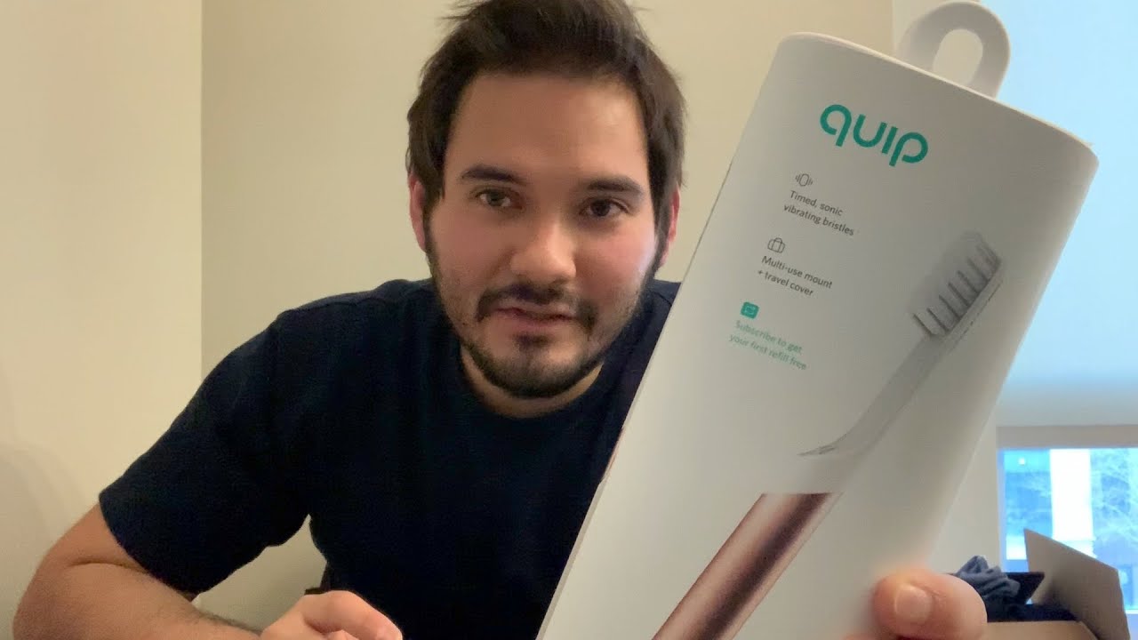 Quip Toothbrush Unboxing (Copper & Slate Metal Color) - YouTube