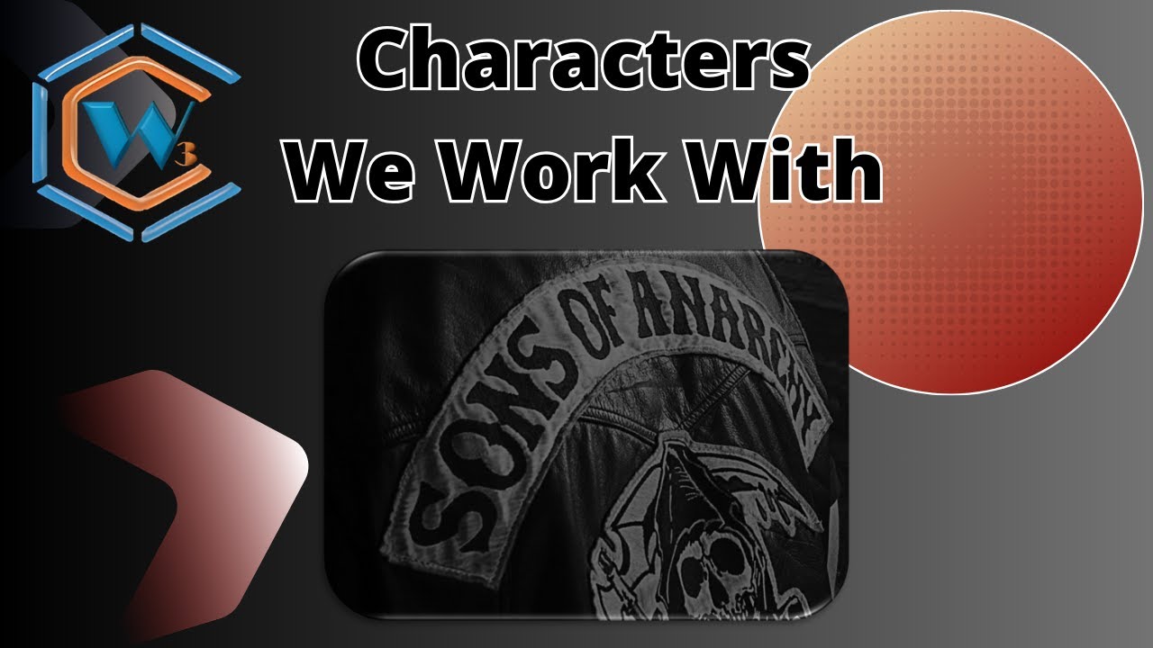 CW3 Characters We Work With - Sons of Anarchy - YouTube