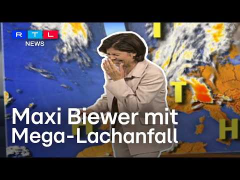 Maxi Biewers legendärer Lachflash aus 2001 in voller Länge