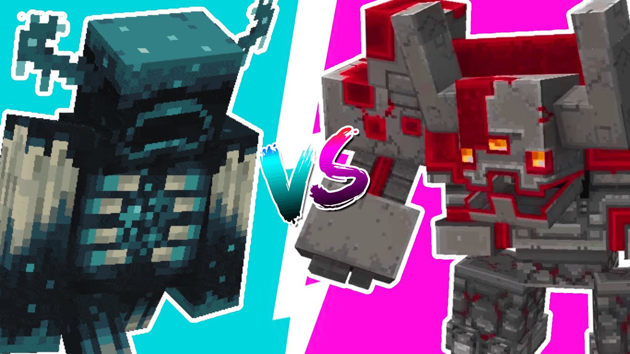 The Warden vs The Netherite Monstrosity - YouTube