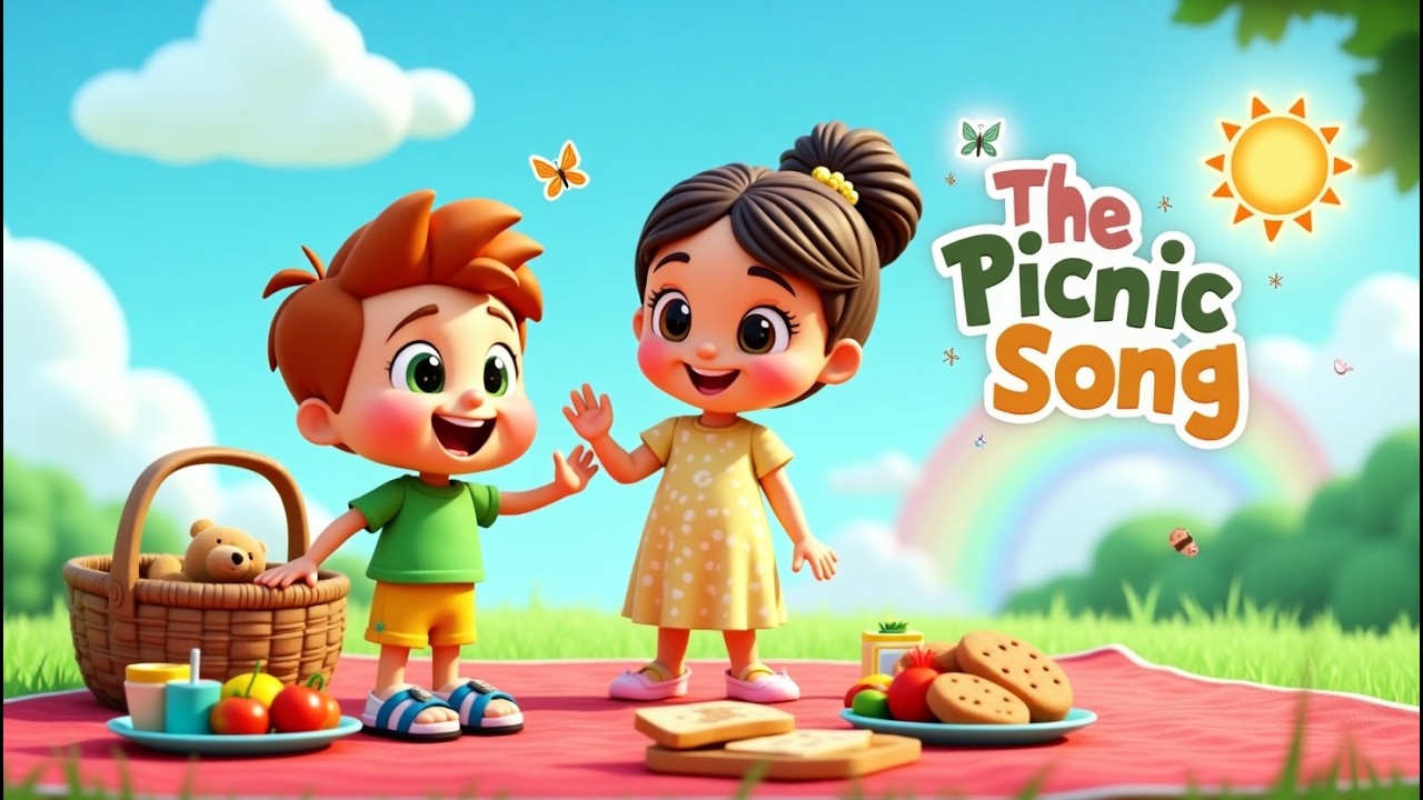 Let’s Picnic & Sing! 🌞🎶 Fun Kids Nursery Rhymes - YouTube
