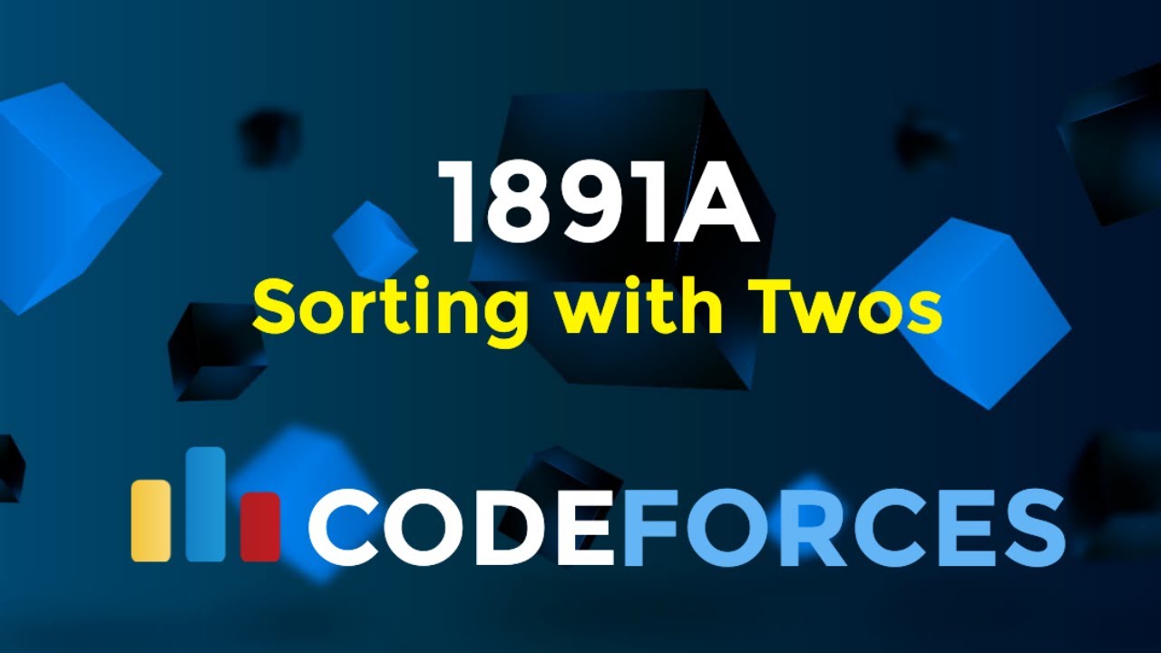 1891A | Sorting With Twos | Codeforces Round 907 (Div. 2) | Constructive Algorithms | Codeatic ...