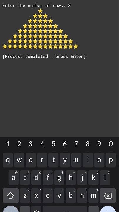 pyramid pattern #coding #programming #c #shorts #code #shorts - YouTube