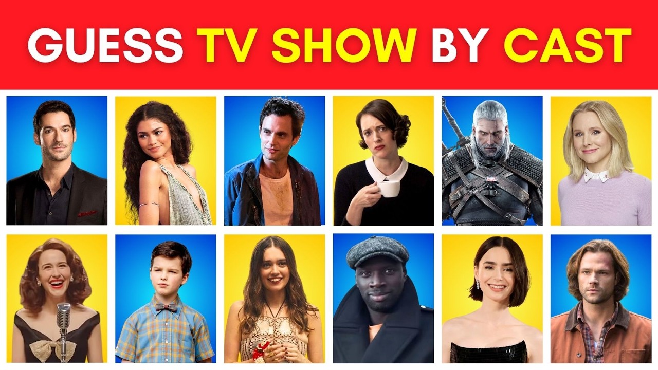 Guess the TV Show by Cast! 📺🍿🎶 | TV Show Quiz - YouTube