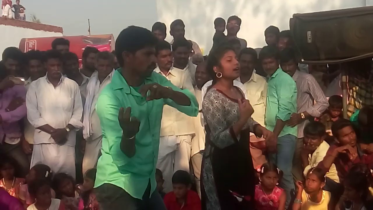 Syama Raju Puram villiage drama song thalukuthaluku chinadi song1 - YouTube