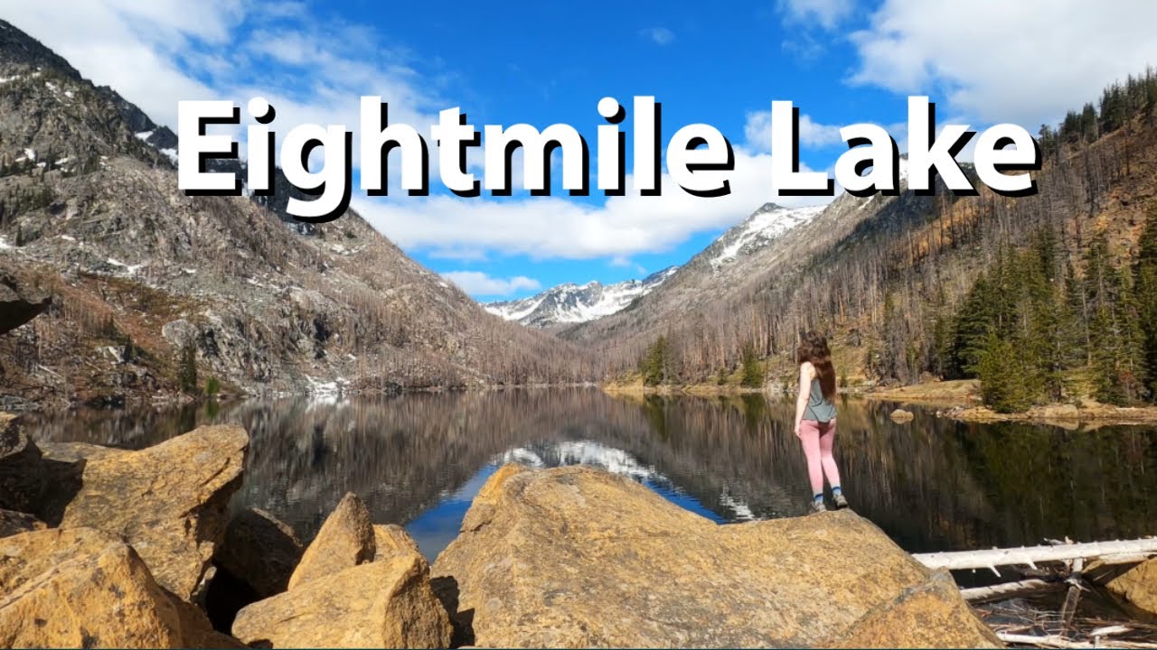Hiking Eightmile Lake - A beautiful Enchantments day hike! - YouTube