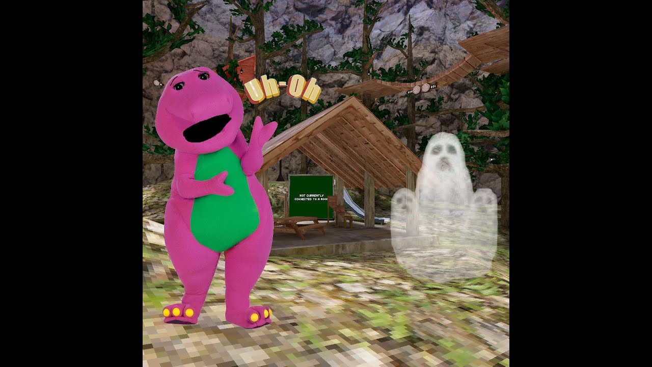 Barney (Looking for ghost in Gorilla tag) - YouTube