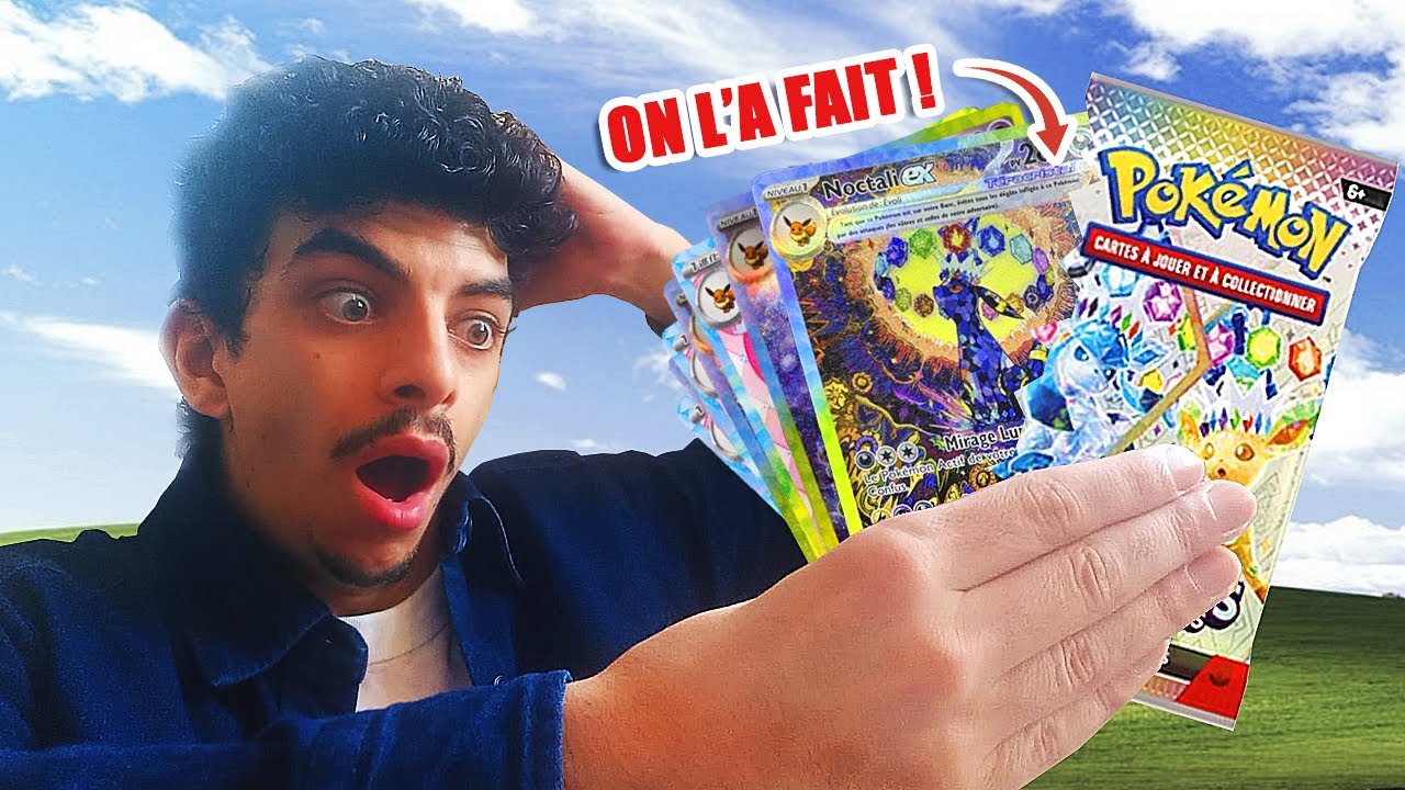 GOD PACK EV8.5 : JE RÉUSSI L'IMPOSSIBLE ! (CARTES POKÉMON ÉVOLUTIONS ...