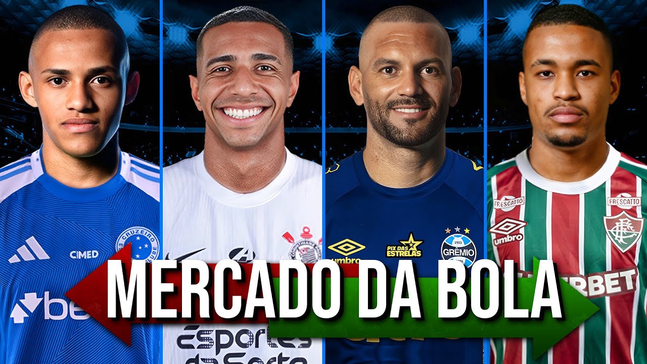 +13 TRANSFERÊNCIAS E ESPECULAÇÕES DO MERCADO DA BOLA 2026 DO FUTEBOL ...