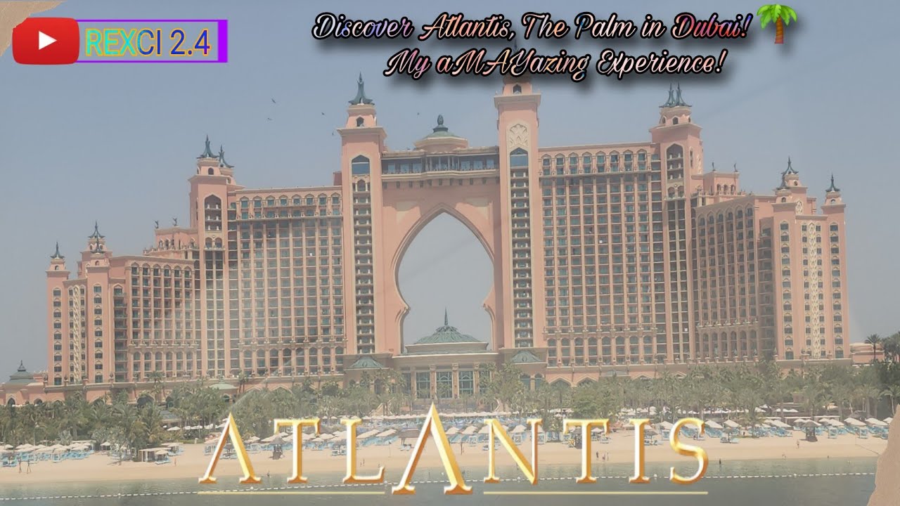 ATLANTIS WATER PARK ||aMAY zing Experience ||REXCI 2.4 TRAVEL VLOG # ...