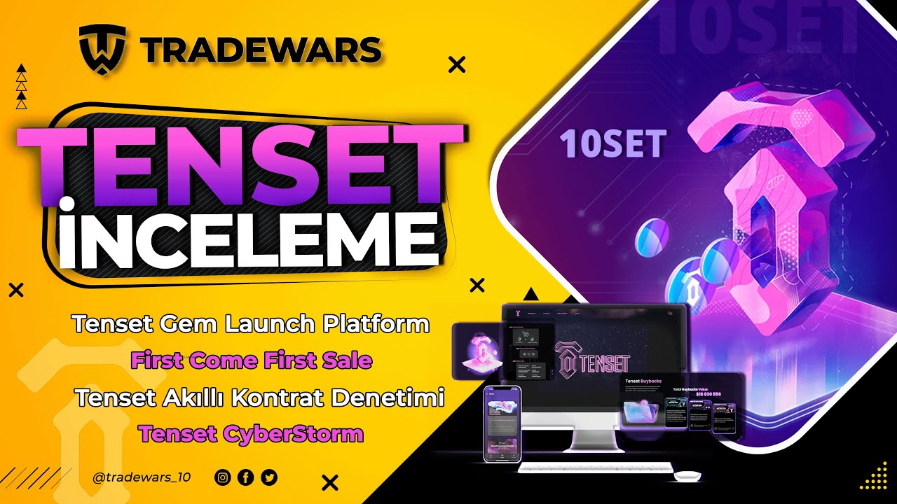 Tenset Proje İncelemesi | Tenset (10SET) Token - YouTube