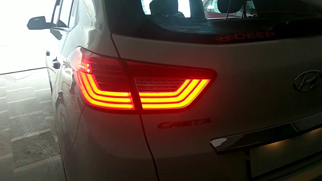 Creta led tail lamp - YouTube