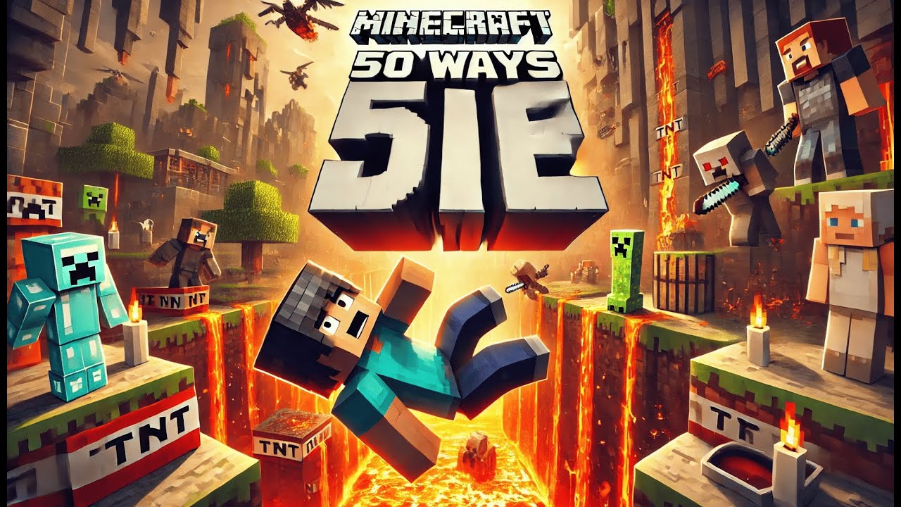 50 ways to Die Minecraft | Part 1 - YouTube