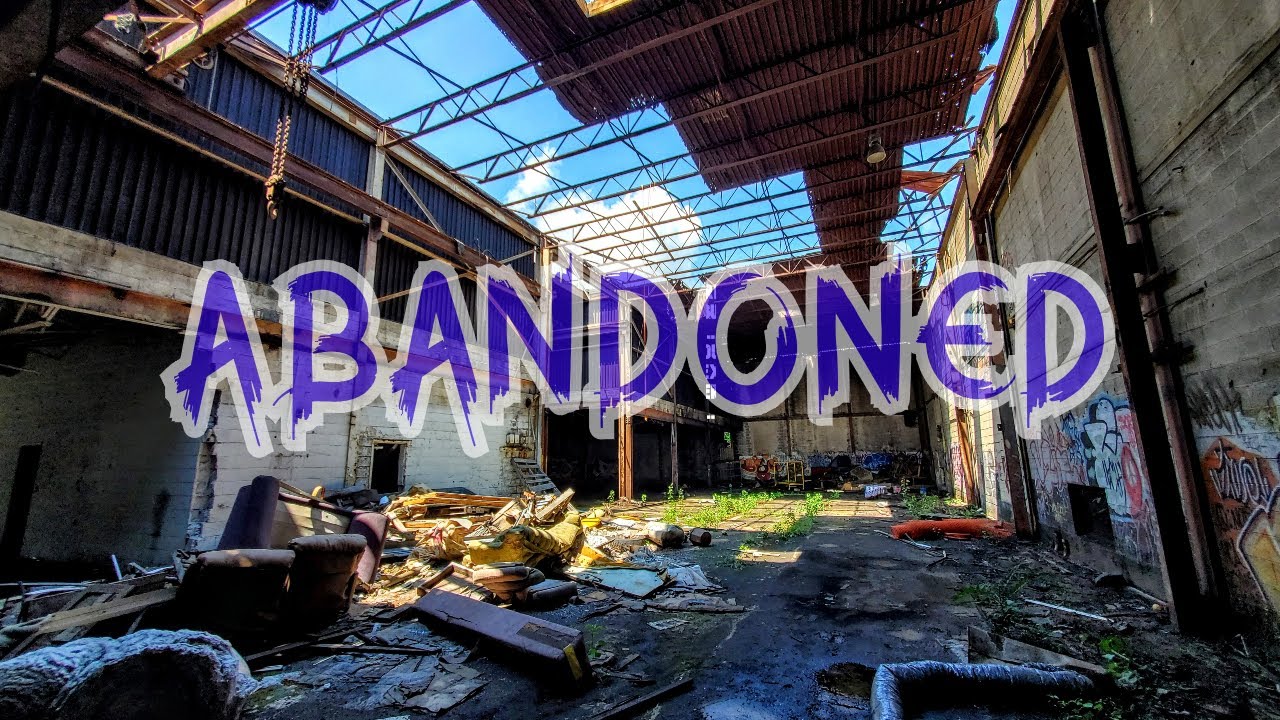 ABANDONED Factory - This Room Gave Us A CREEPY VIBE! - YouTube