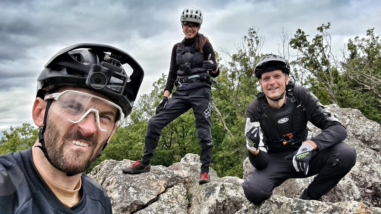 ELENA IST SPITZ AUF SPITZKEHREN! 😳 Abenteuer HOMETRAIL MTB Tour mit ...
