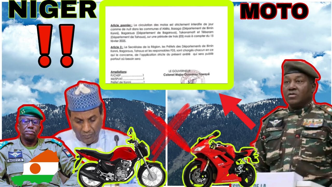 TOFAH Za'a🇳🇪 Hana Hawa MOTO 🏍️ 🔥👈Yanzu Nan NIGER 🇳🇪 sabuwar doka 👈# ...