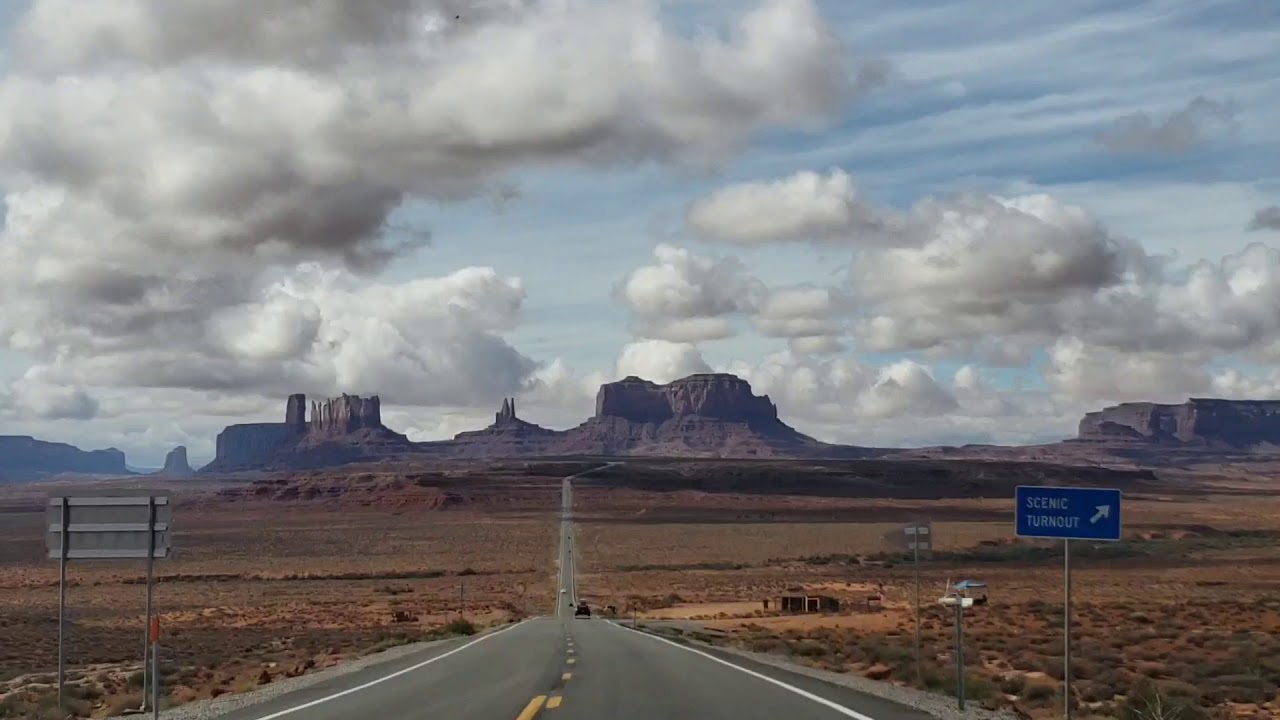 US 163/Monument Valley, Utah/Arizona - YouTube