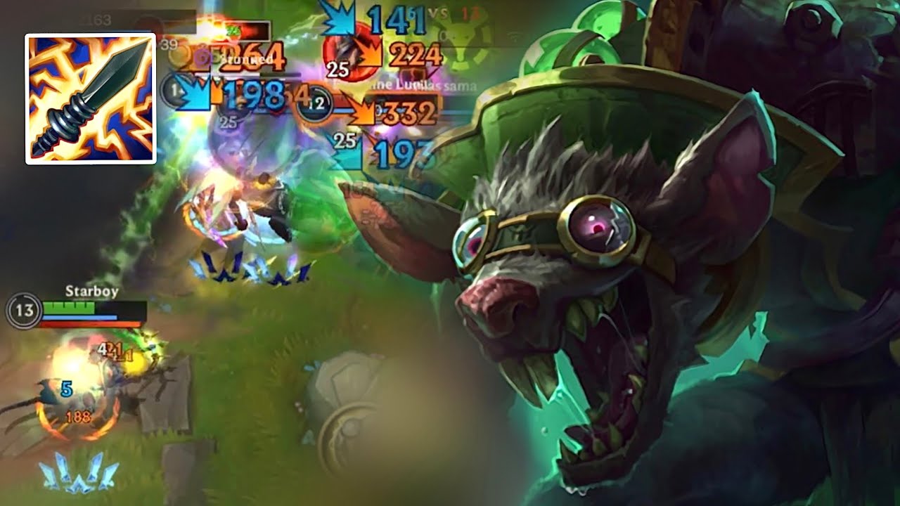 WILD RIFT TWITCH STATIKK SHIV SO OP? (BUILD AND RUNES) - YouTube