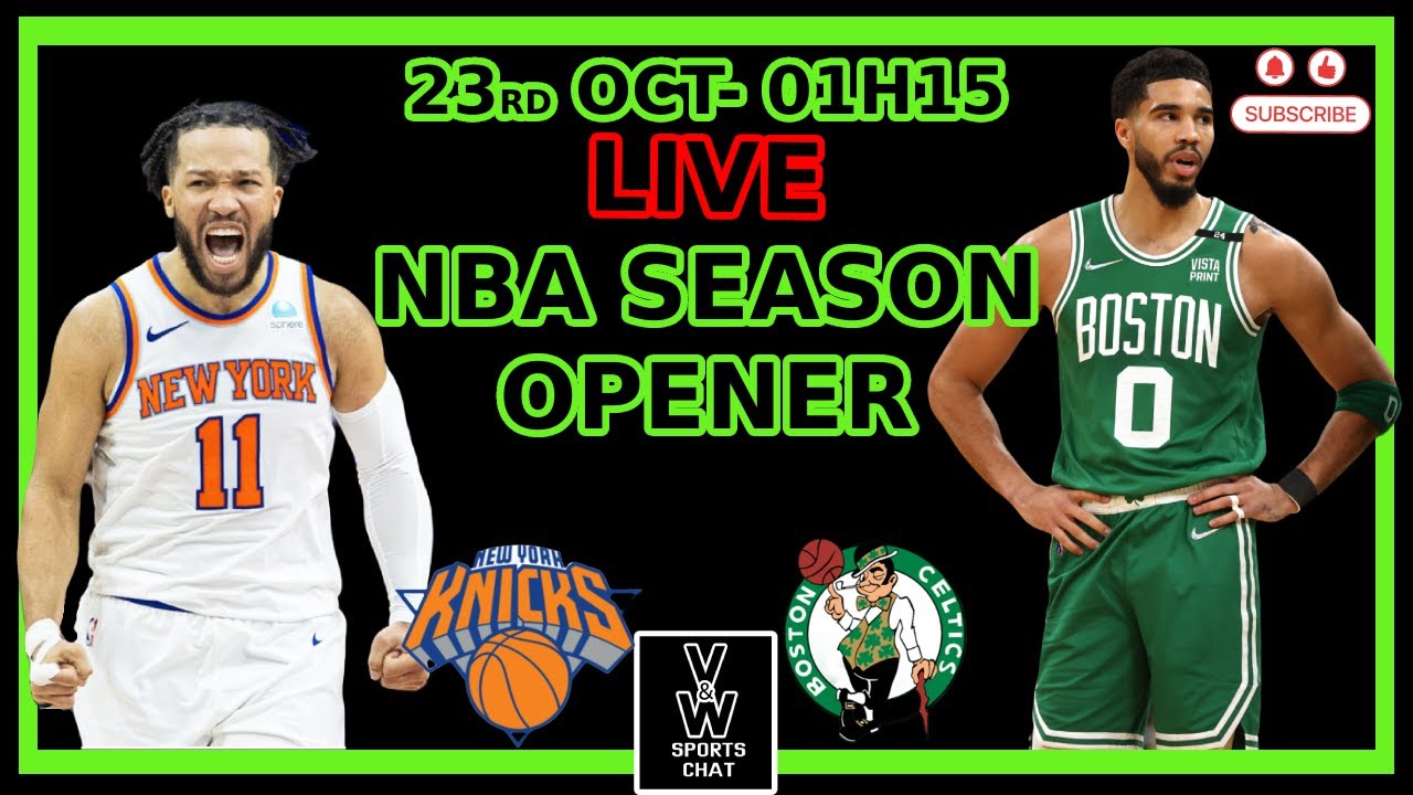 NBA SEASON OPENER: LET THE GAMES BEGIN! - YouTube