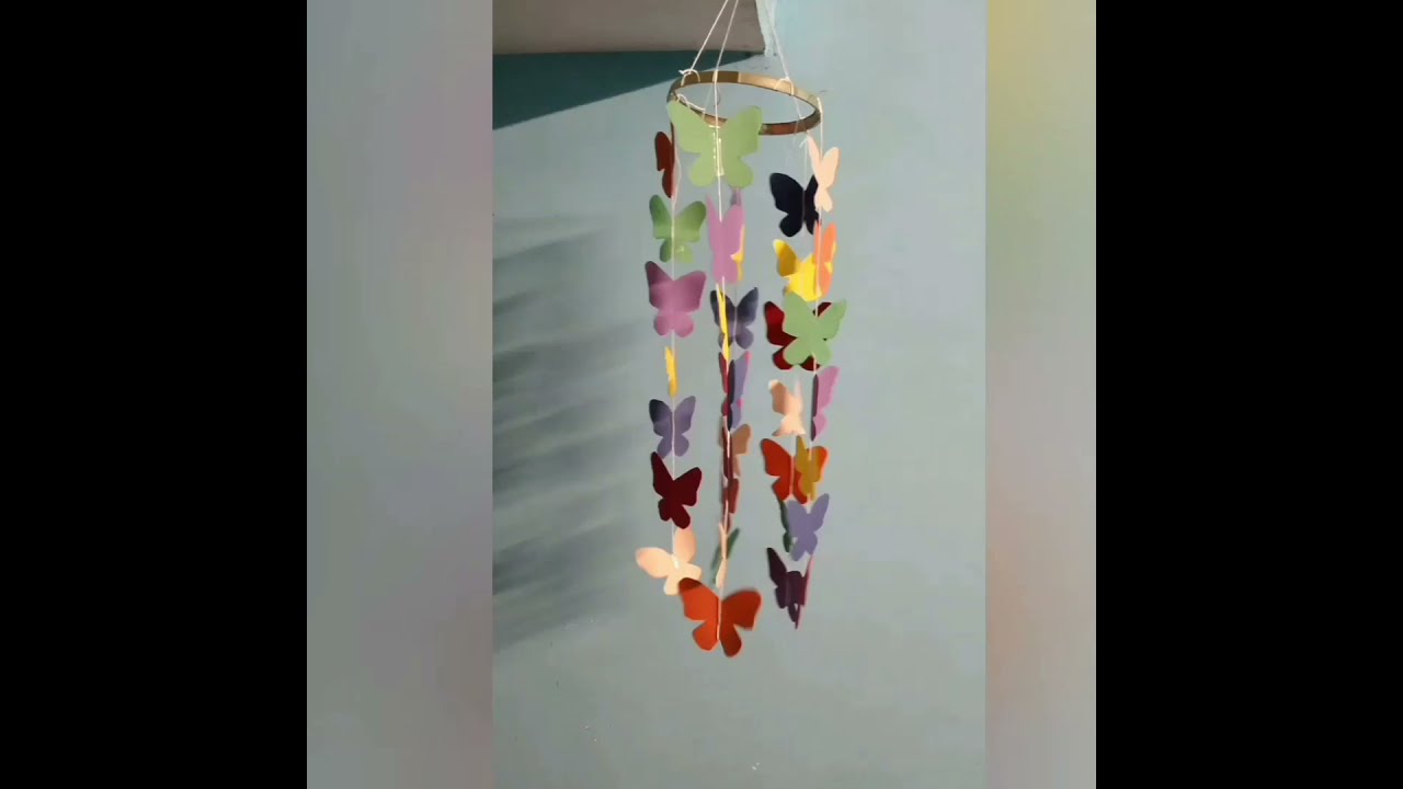 DIY beautiful wind chain//short video//yt short. - YouTube