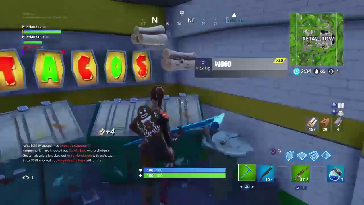 Teagan hustla0722 fortnite squad with dad and friend - YouTube