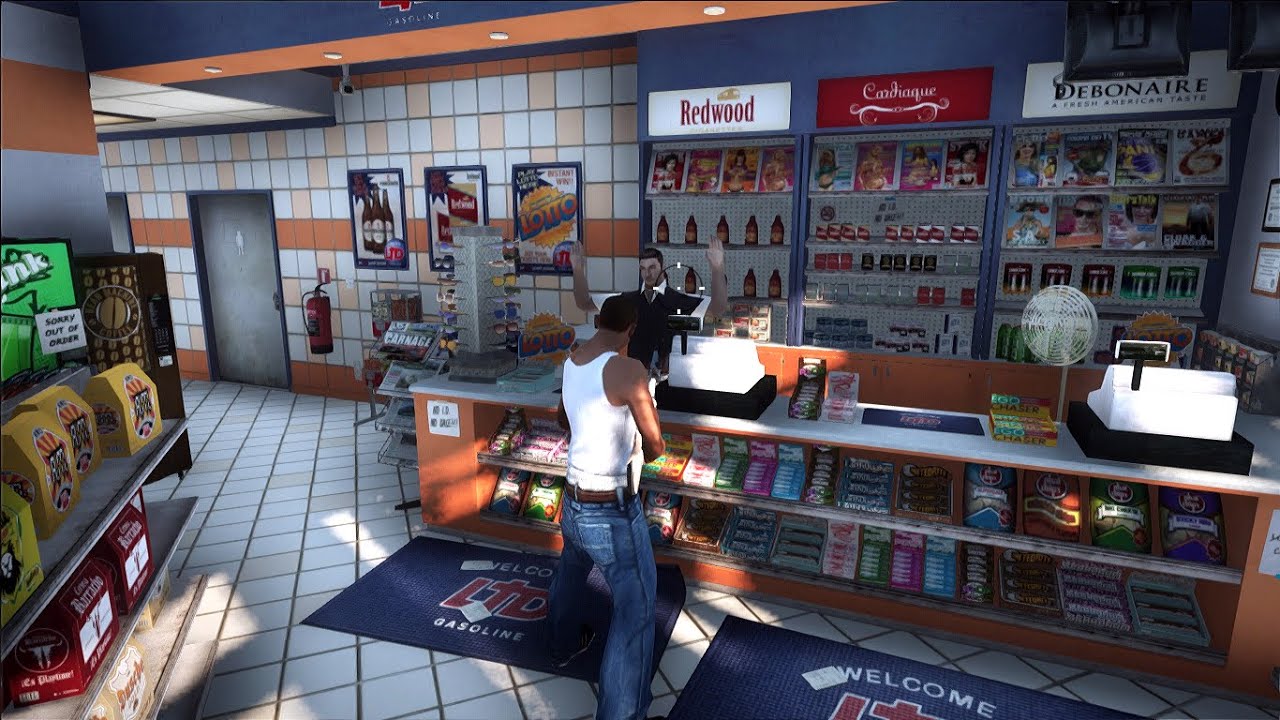 GTA SA PC/Android - 24/7 LTD Stores Mod - YouTube