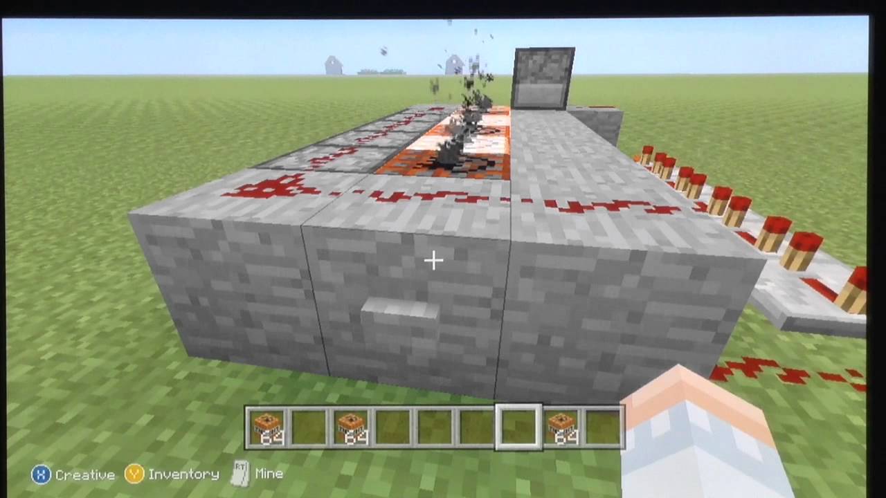 How To Make Three Simple But Efficient Tnt Cannons In Minecraft - YouTube