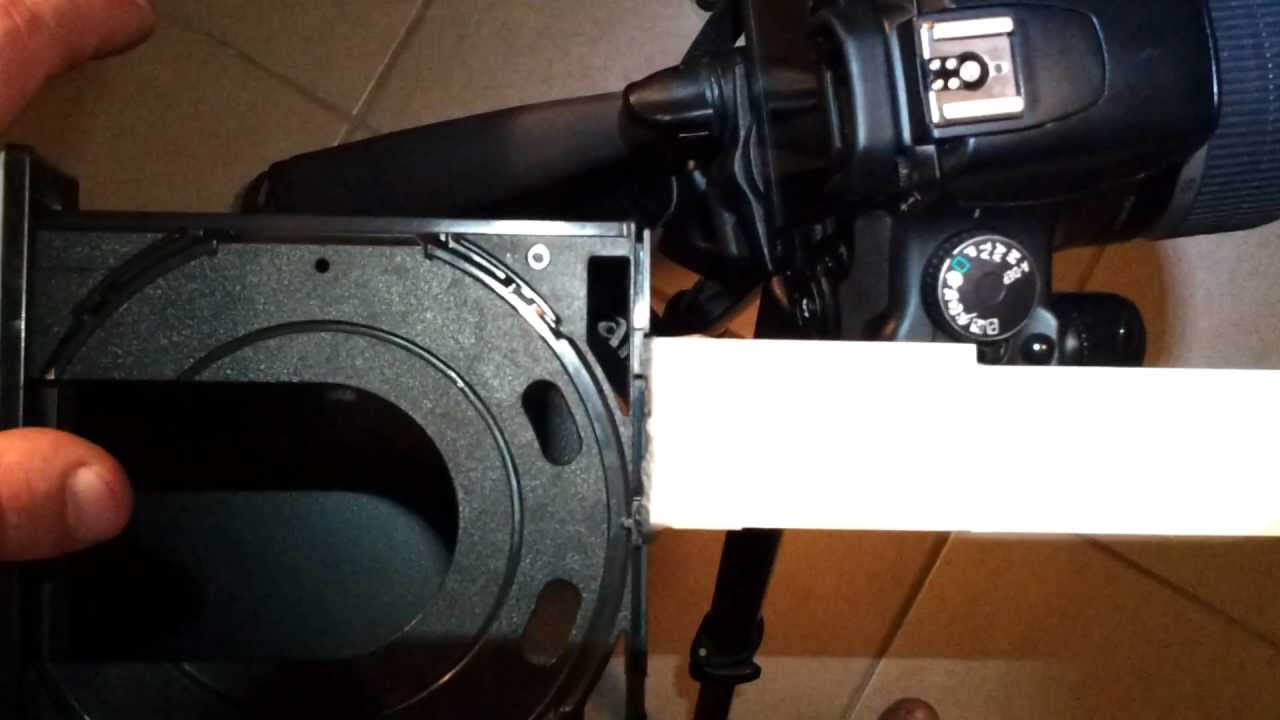 CD-ROM DSLR camera switcher - YouTube