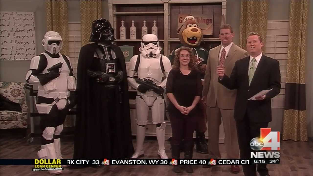Good Morning Utah - Make-A-Wish "Star Wars Night" with the Utah ...