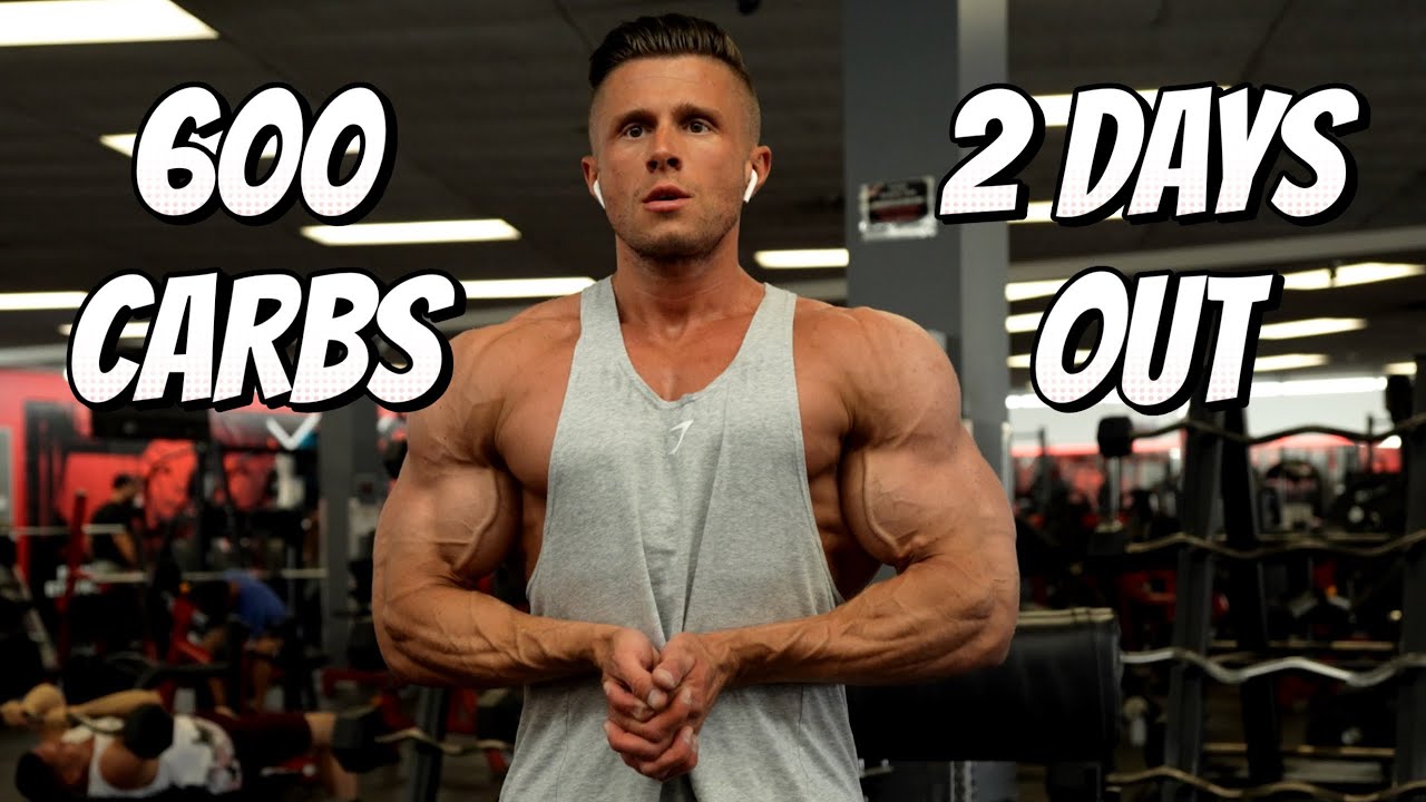 REFEED DAY 2 DAYS OUT FROM MY BODYBUILDING SHOW - YouTube