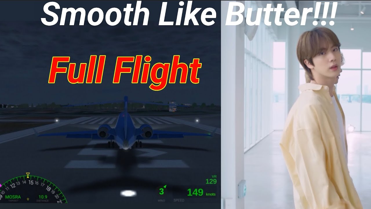 Smooth Like Butter! Full Flight (Airline Commander) - YouTube