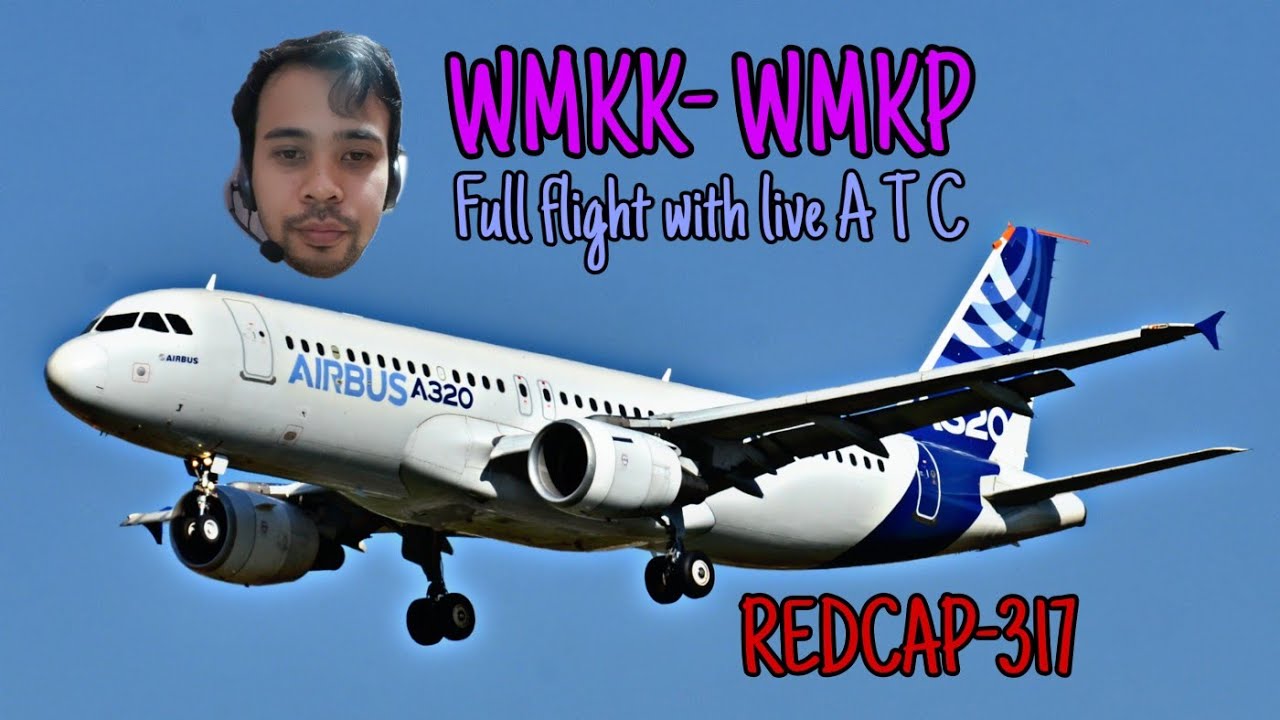 WMKK (KL) to WMKP (Penang) with VATSIM live ATC - YouTube