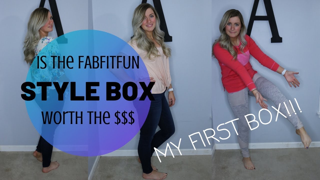 FABFITFUN STYLE BOX | Unboxing and Honest Review - YouTube