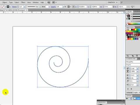 Spiral Tool in Illustrator - YouTube