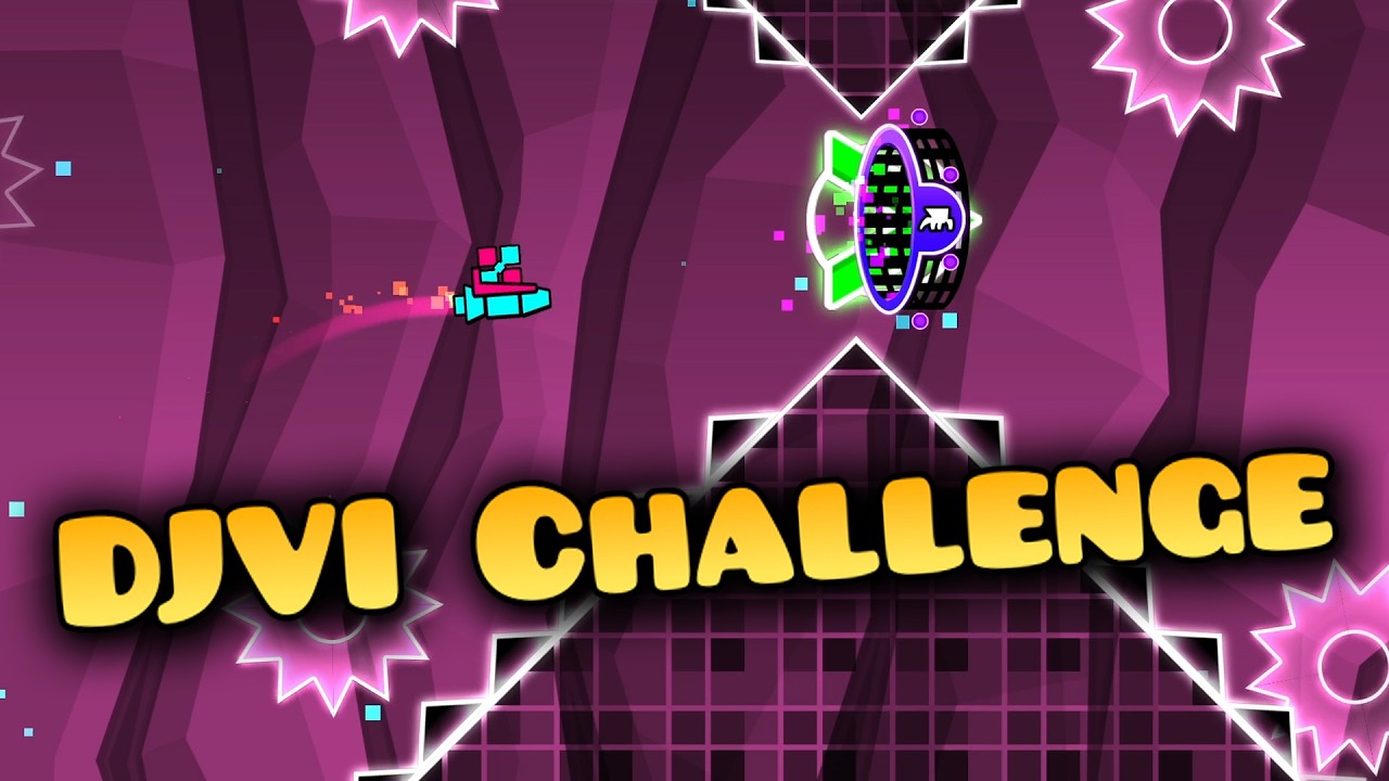 DJVI Challenge 4 | Geometry Dash - YouTube