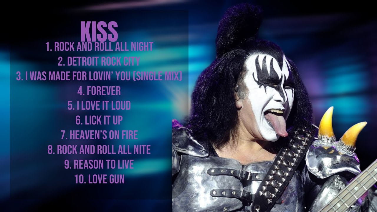 Kiss-Chart-toppers of the decade-Bestselling Tracks Lineup-Well-known ...