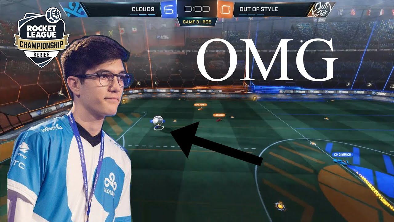 SQUISHY DRIBBLING LIVE AT RLCS - SQUISHY is NUTS - YouTube