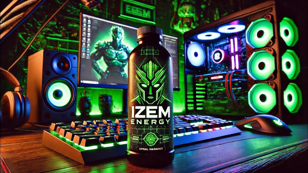 IZEM Energy La Boisson Ultime pour Gamers ⚡🎮 Dégustation et Avis - YouTube